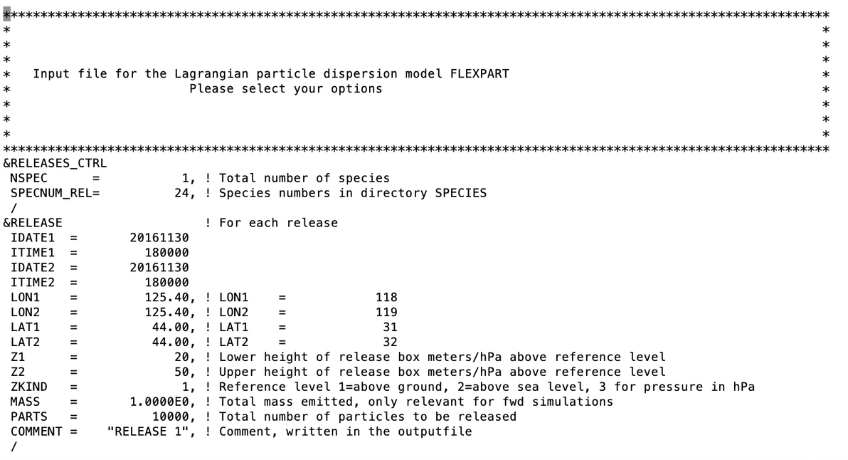 FLEXPART模式使用 - 哔哩哔哩