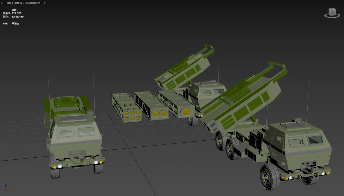 美国海军陆战队 M142 HIMARS 海马斯火箭炮 - 哔哩哔哩