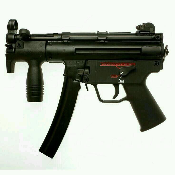 轻武器科普之H&K MP5K冲锋枪 - 哔哩哔哩