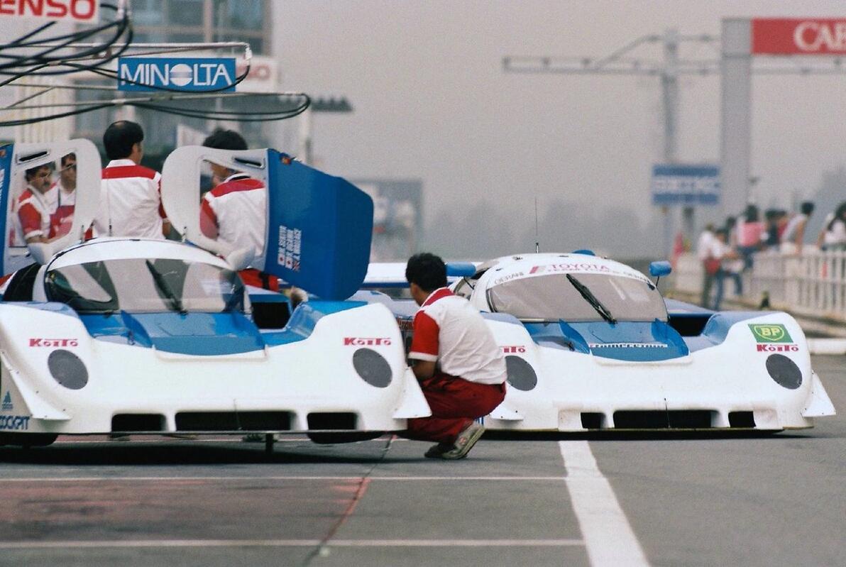 丰田“最后”的涡轮C组赛车91C-V：旧规下的国内霸者 - 哔哩哔哩