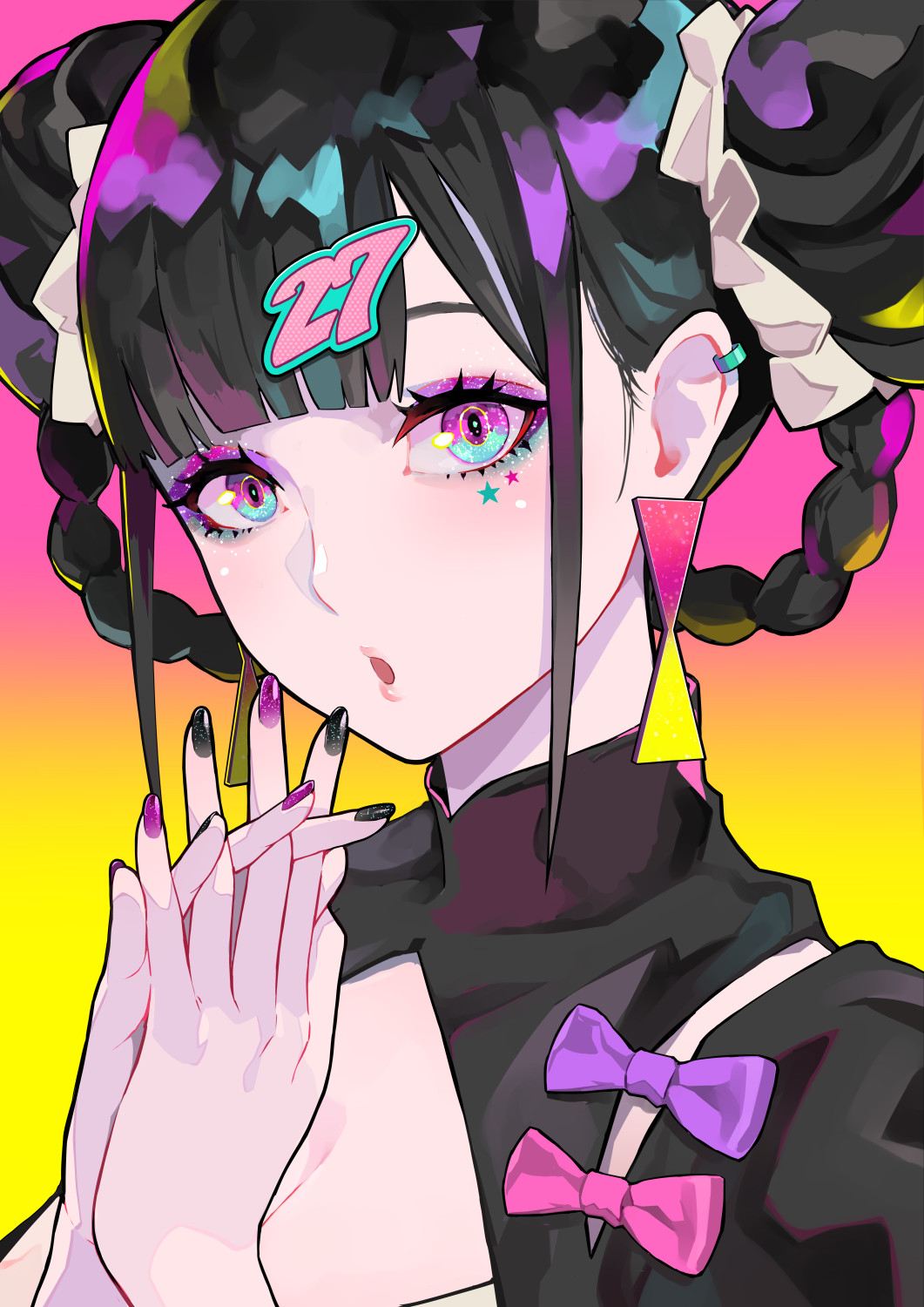 超惊艳的日本画师“LAM”高清图集+笔刷 - 哔哩哔哩