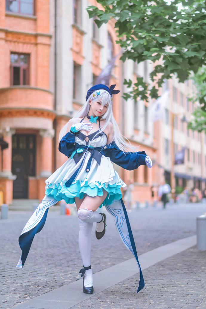 cos：恋爱绮谭不存在的夏天苏半夏Cosplay正片16P-贤儿sherry - 哔哩哔哩