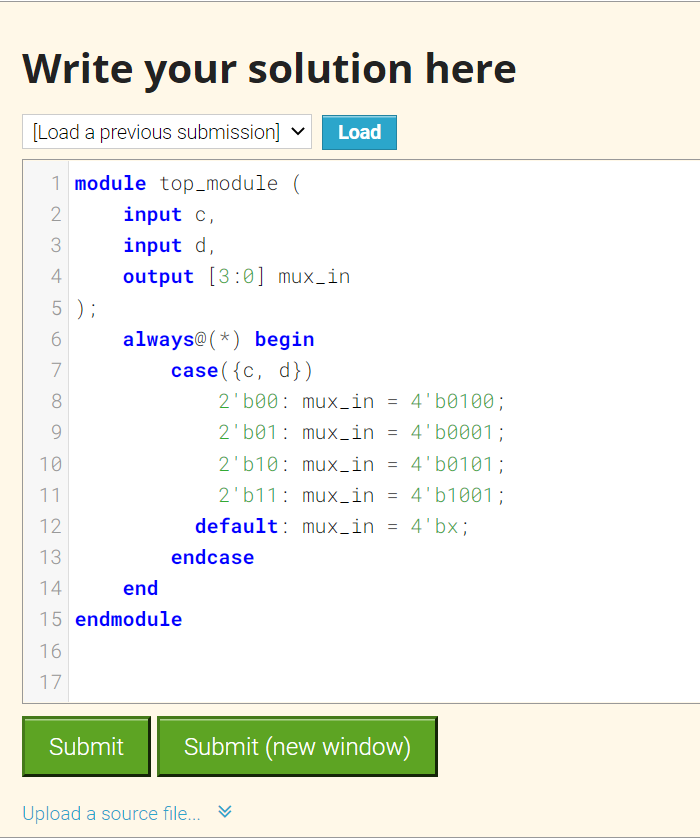 HDLbits练习80：Exams/ece241 2014 q3 - 哔哩哔哩