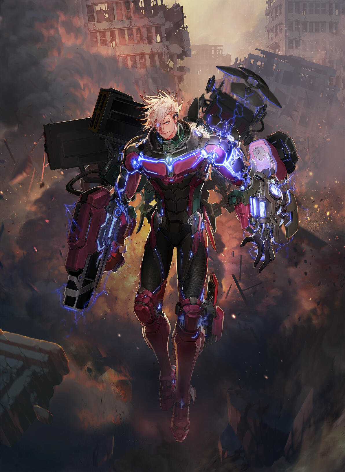 【收藏向】DNF全职业原画立绘(神枪手-男)（第三期） - 哔哩哔哩