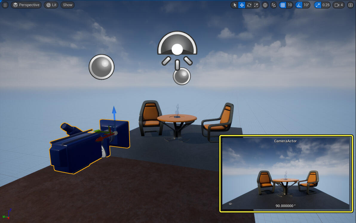 基础知识-摄像机Actor - 哔哩哔哩