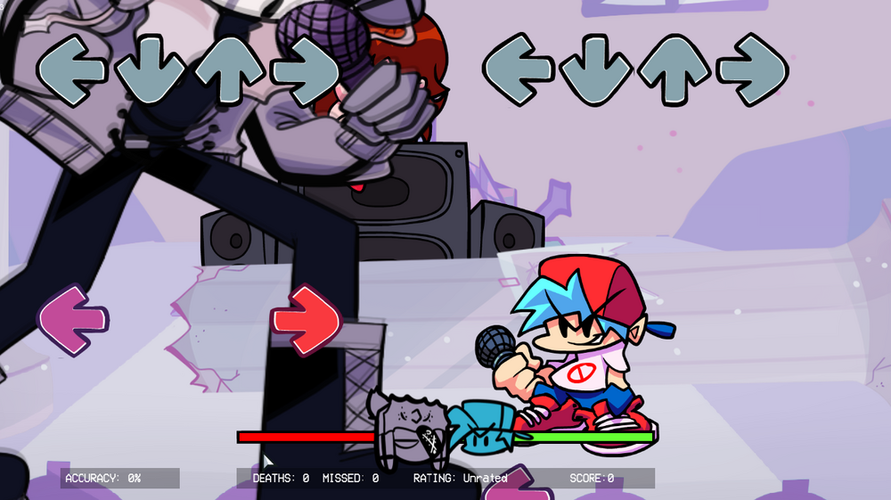 FNF超优质模组- Sarvente's Mid-Fight Masses --人物介绍之 Ruv - 哔哩哔哩