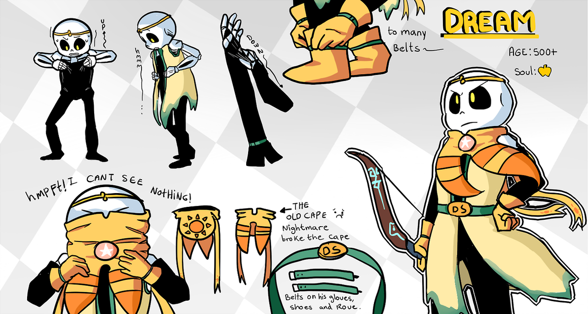 【Dreamtale】精美人物图包 （Dream!Sans篇） - 哔哩哔哩