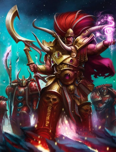 【战锤40K】太空野狼·“狼王”黎曼·鲁斯 - 哔哩哔哩