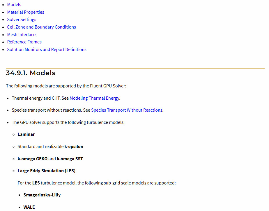 【Fluent 2023R1】GPU计算支持范围 - 哔哩哔哩