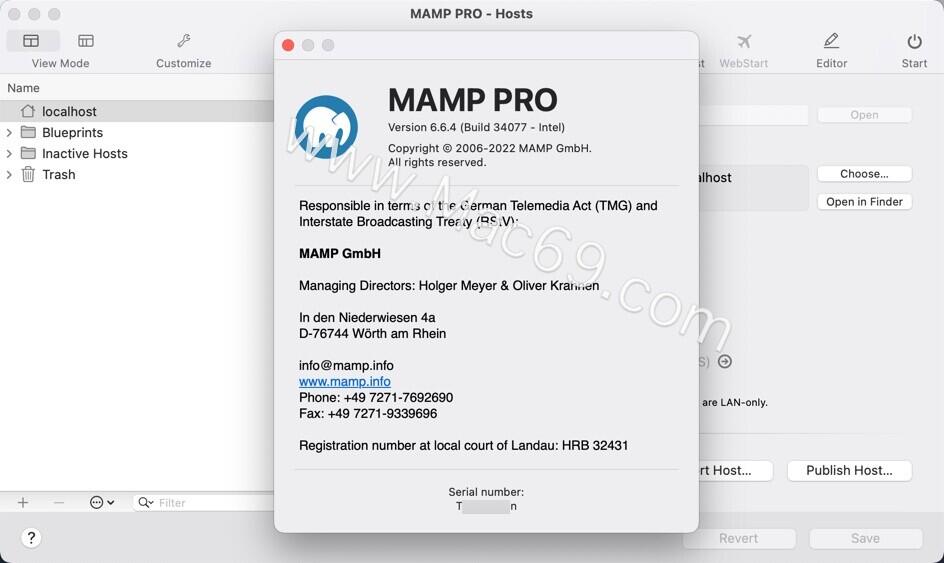用于Web开发的本地服务器环境：MAMP Pro for Mac - 哔哩哔哩