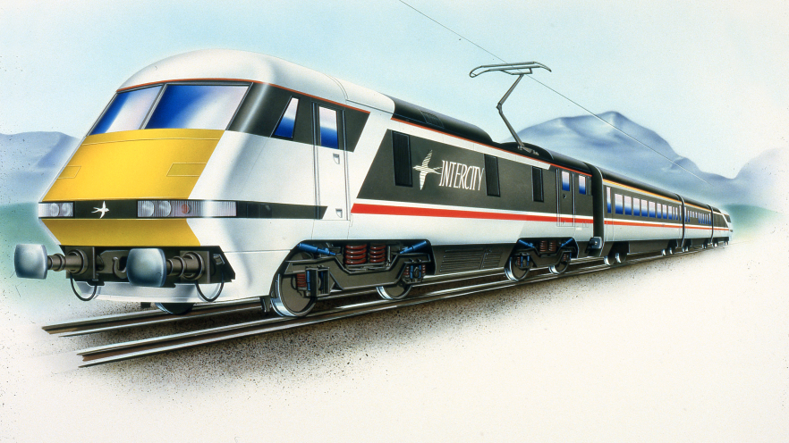 【五分钟 继承了APT部分血统的家伙】英国铁路IC225列车 - 哔哩哔哩