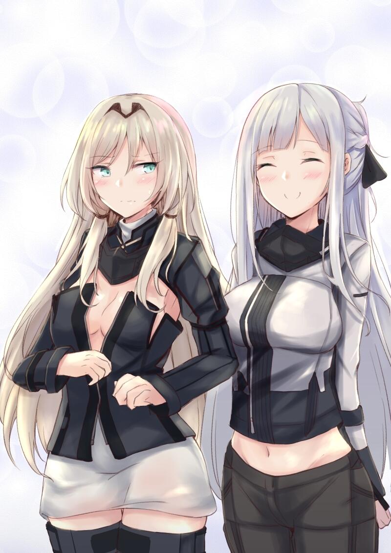 P站美图&画师分享 少女前线-AN 94&AK 12 第一期 - 哔哩哔哩