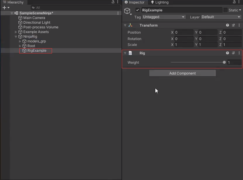 Unity学习笔记 Vol.69 动画绑定（Animation Rigging）教程 - 哔哩哔哩