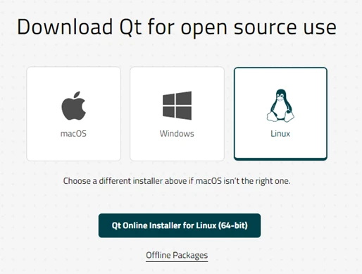 虚拟机Ubuntu22.04自动和手动安装qt可视化平台的方法以及常见问题的处理，使用gean4前 - 哔哩哔哩