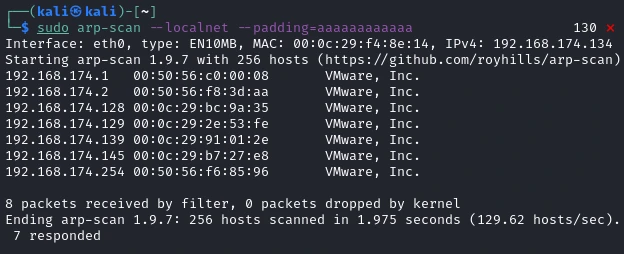 Arp-Scan全参数详细教程 Kali Linux & Termux教程 黑客入门教程 - 哔哩哔哩