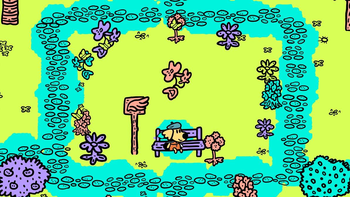 【神笔狗良/Chicory a colorful tale】五彩斑斓的野餐省(1) - 哔哩哔哩