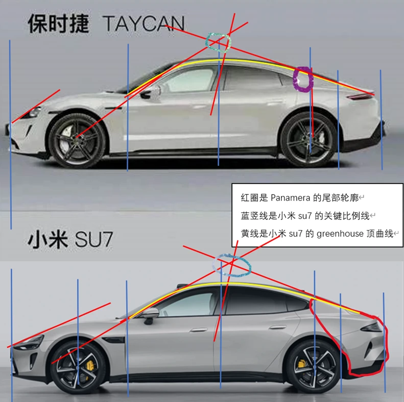 为什么说小米SU7的外观设计是失败的？ - 哔哩哔哩