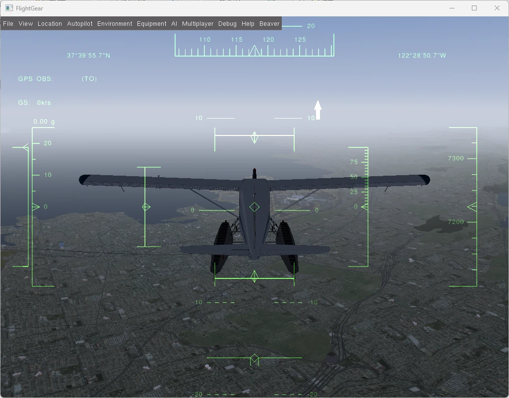MATLAB SIMULINK连接flightgear最简单示例 - 哔哩哔哩