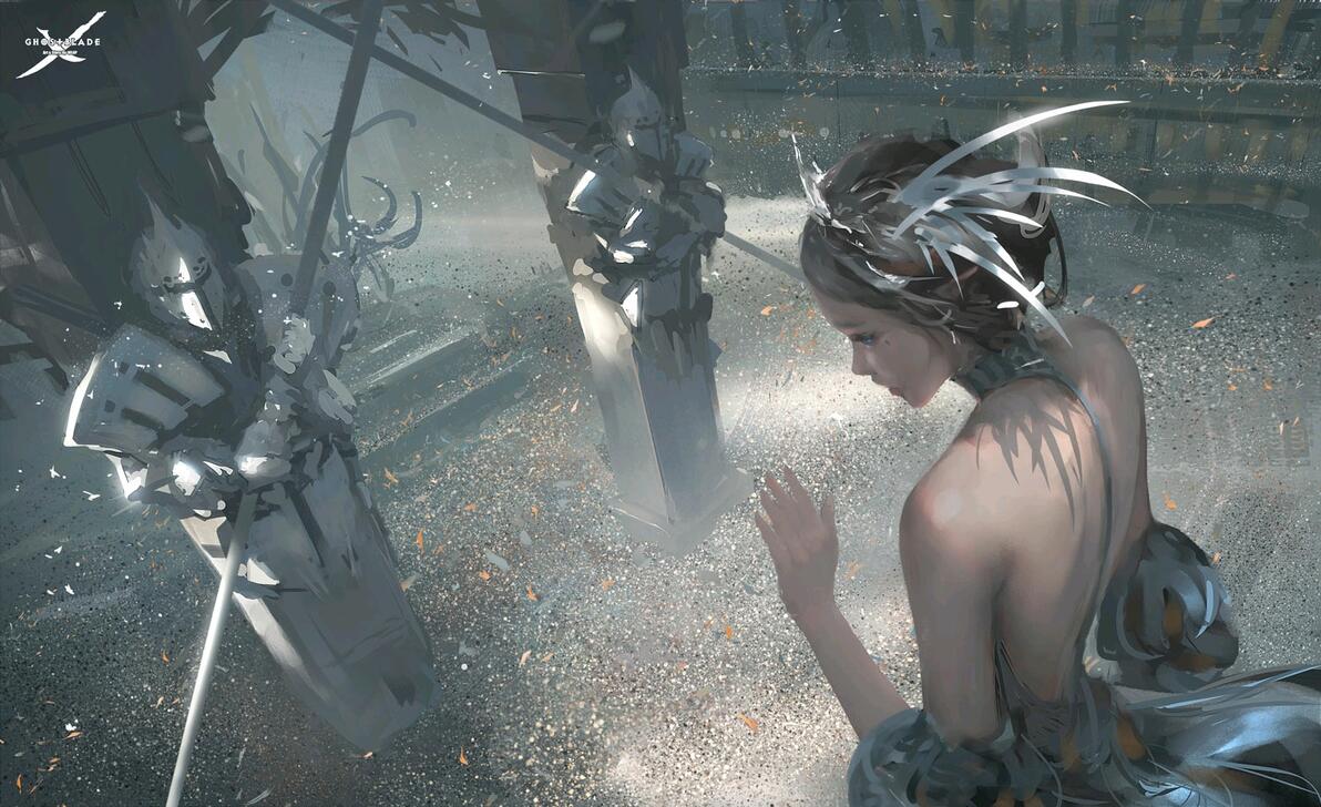 鬼刀wlop 横屏高清电脑壁纸大全100p - 哔哩哔哩