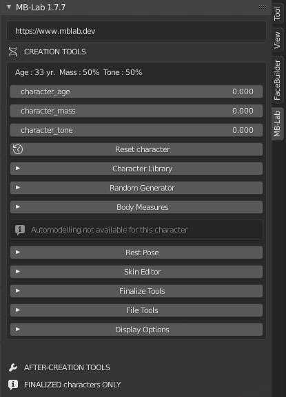 MB-LAB---------blender - 哔哩哔哩