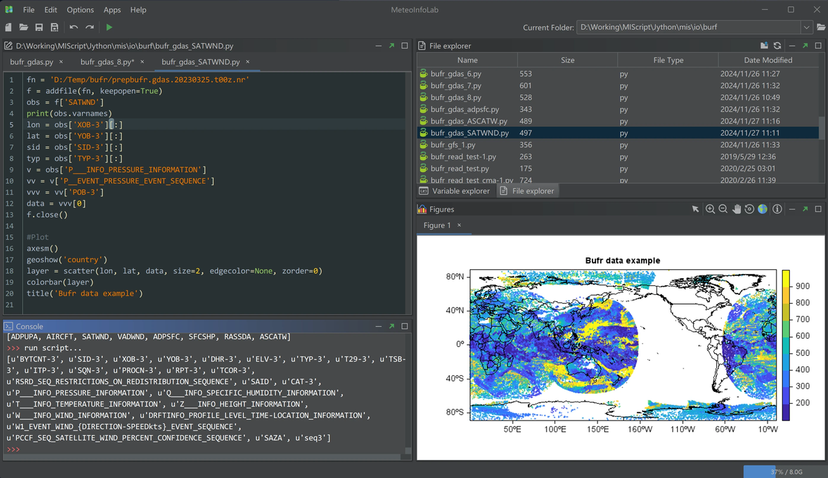 读取BUFR、PREPBUFR数据 - 哔哩哔哩