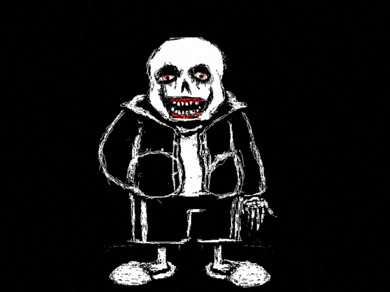 [Sans.exe系列人物介绍]Skull.exe补足版 - 哔哩哔哩