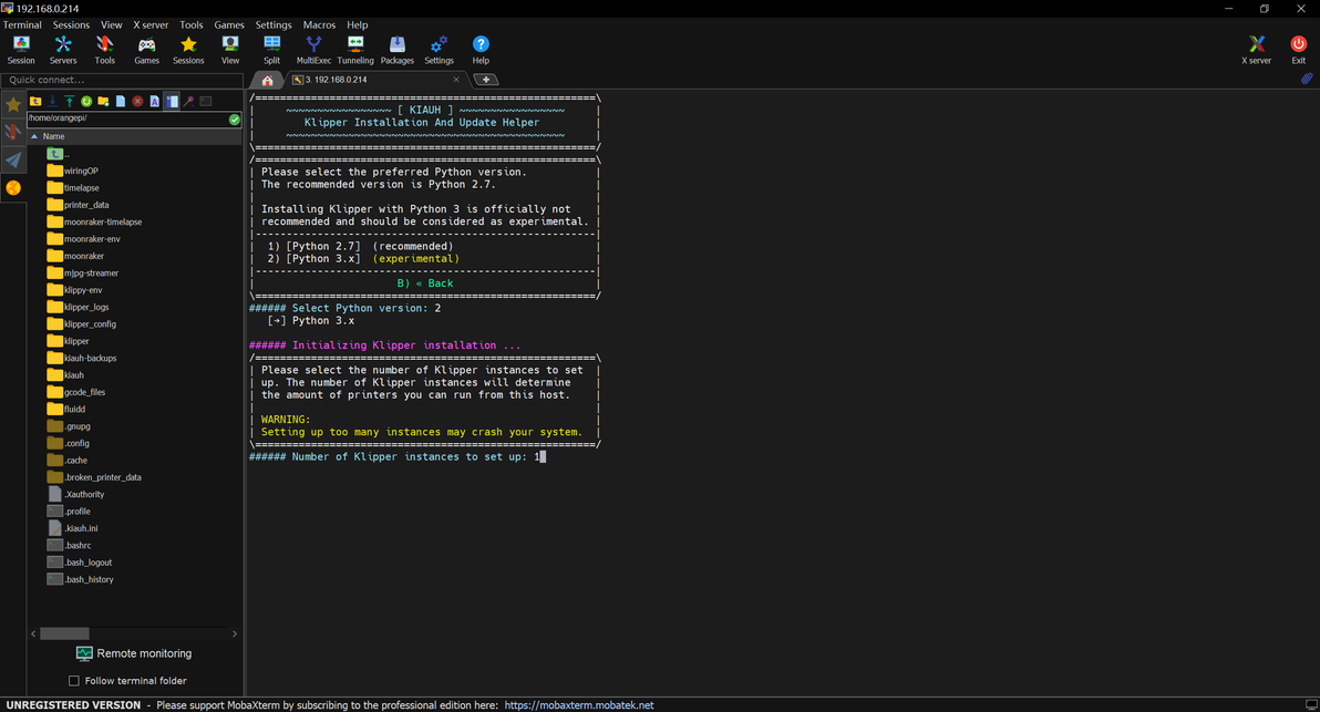 香橙派zero2 KLIPPER最全安装教程（安装篇） - 哔哩哔哩