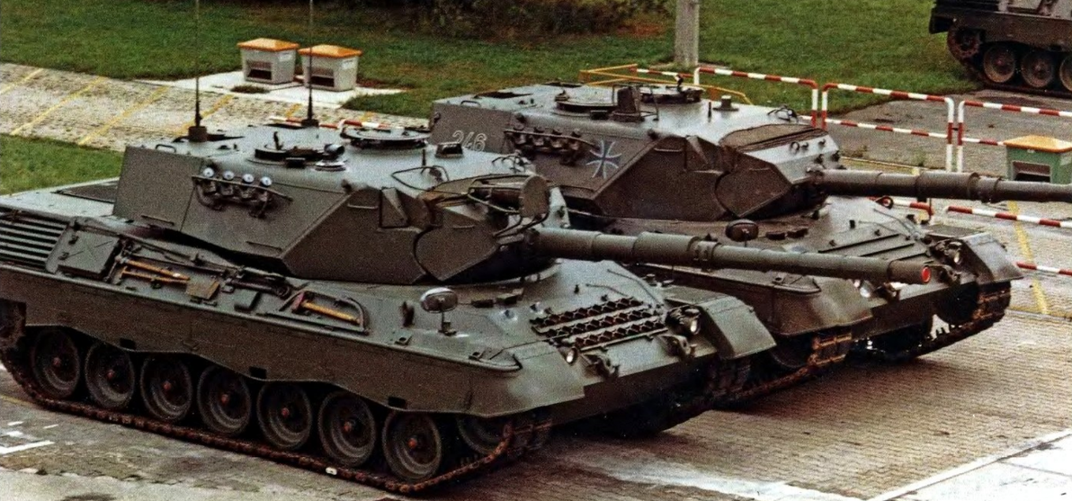 【钢板闲谈1A1】豹1坦克辨别指南 - 哔哩哔哩