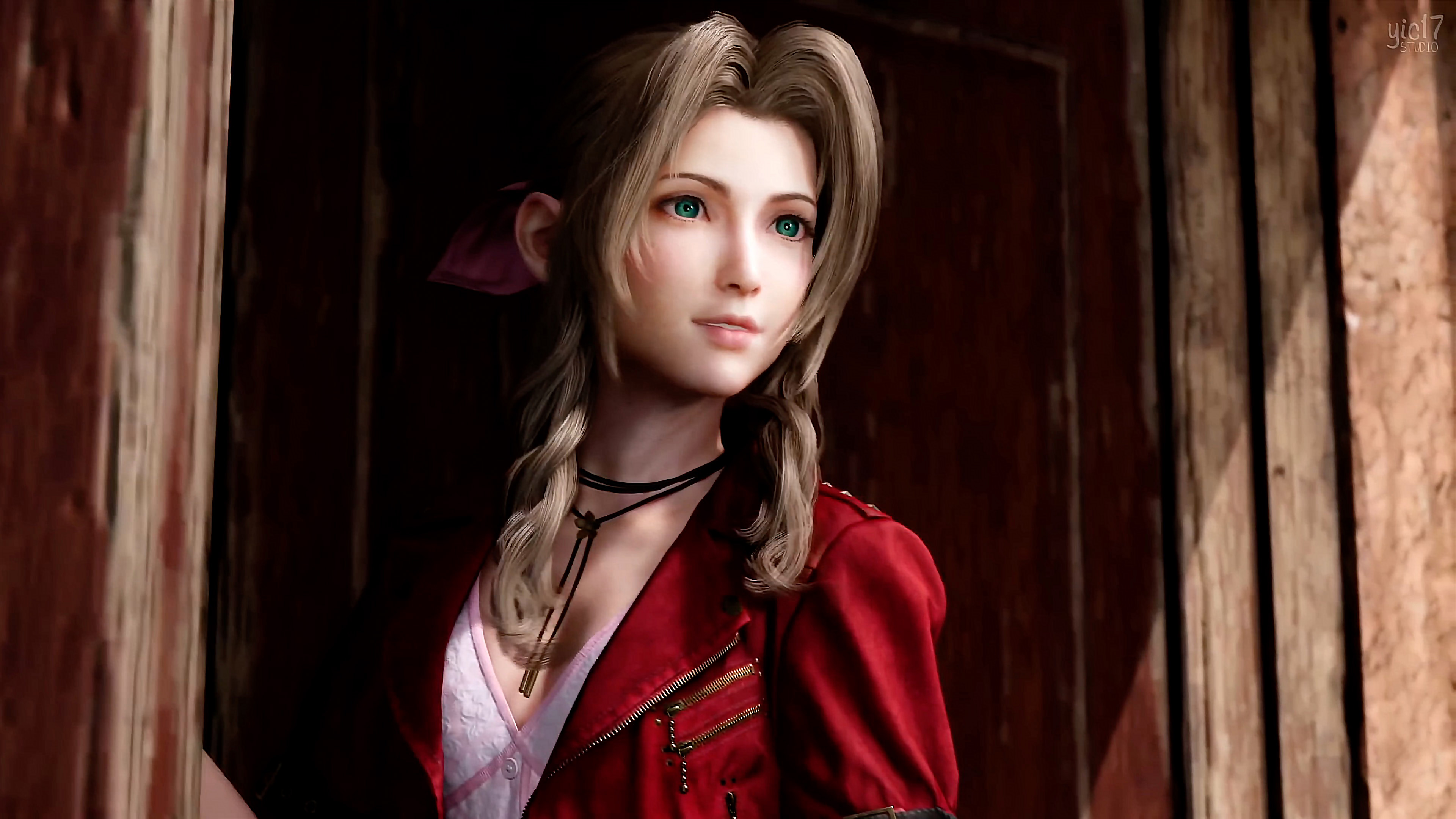 送给FF7 Aerith 粉丝的美图放这里：P - 哔哩哔哩