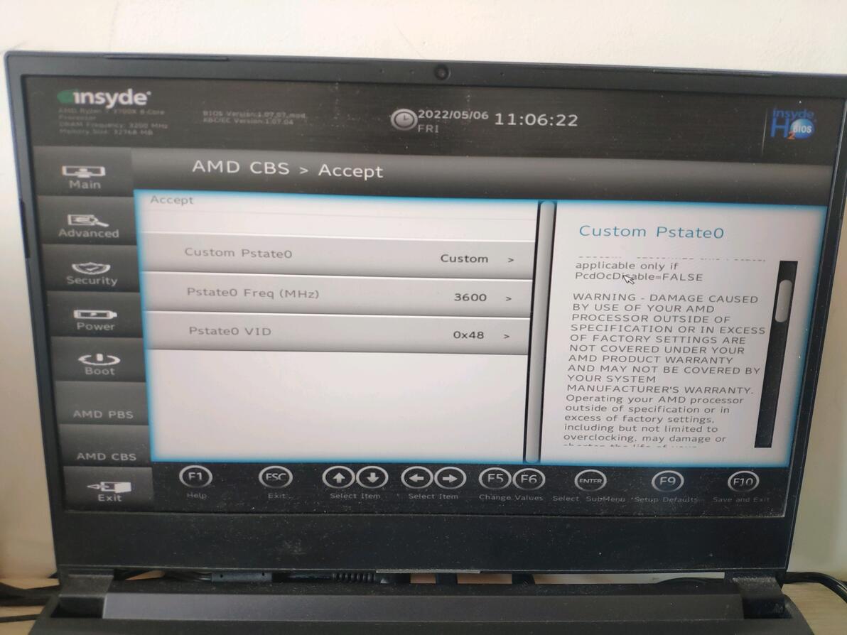 【教程】Insyde H2O图形化BIOS解锁隐藏高级选项详细流程（适用于蓝天NH55） - 哔哩哔哩