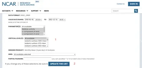 How to download JRA-55 datasets? - 哔哩哔哩