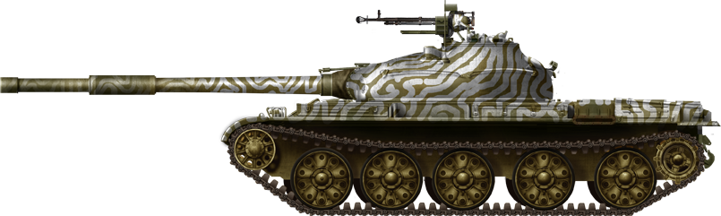 T-55和T-62主要改型图览 - 哔哩哔哩