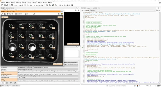 LabVIEW调用Halcon实现深度学习之DeepCounting - 哔哩哔哩