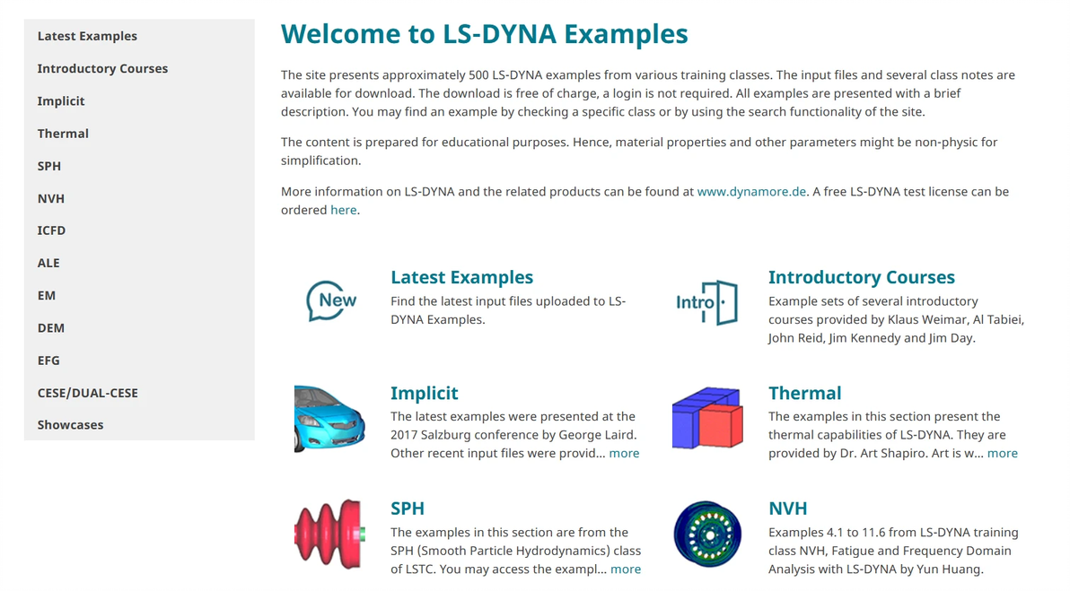 LS-DYNA官方资料集合 - 哔哩哔哩