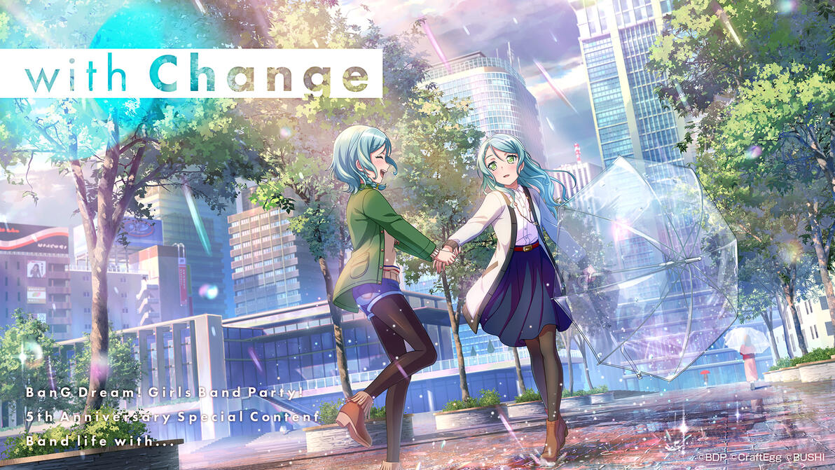 【BanG Dream!】手游周年贺图+登录主视觉图 - 哔哩哔哩