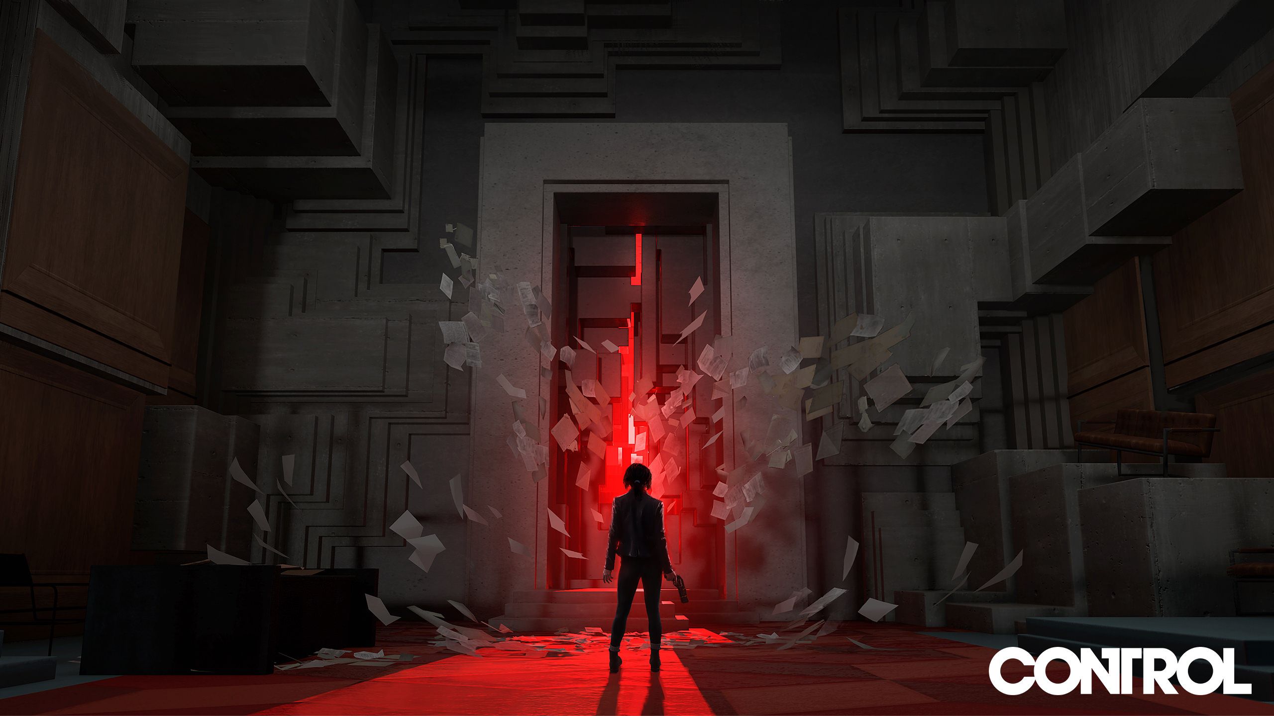 Remedy新作《Control》主角的超能力动图 - 哔哩哔哩