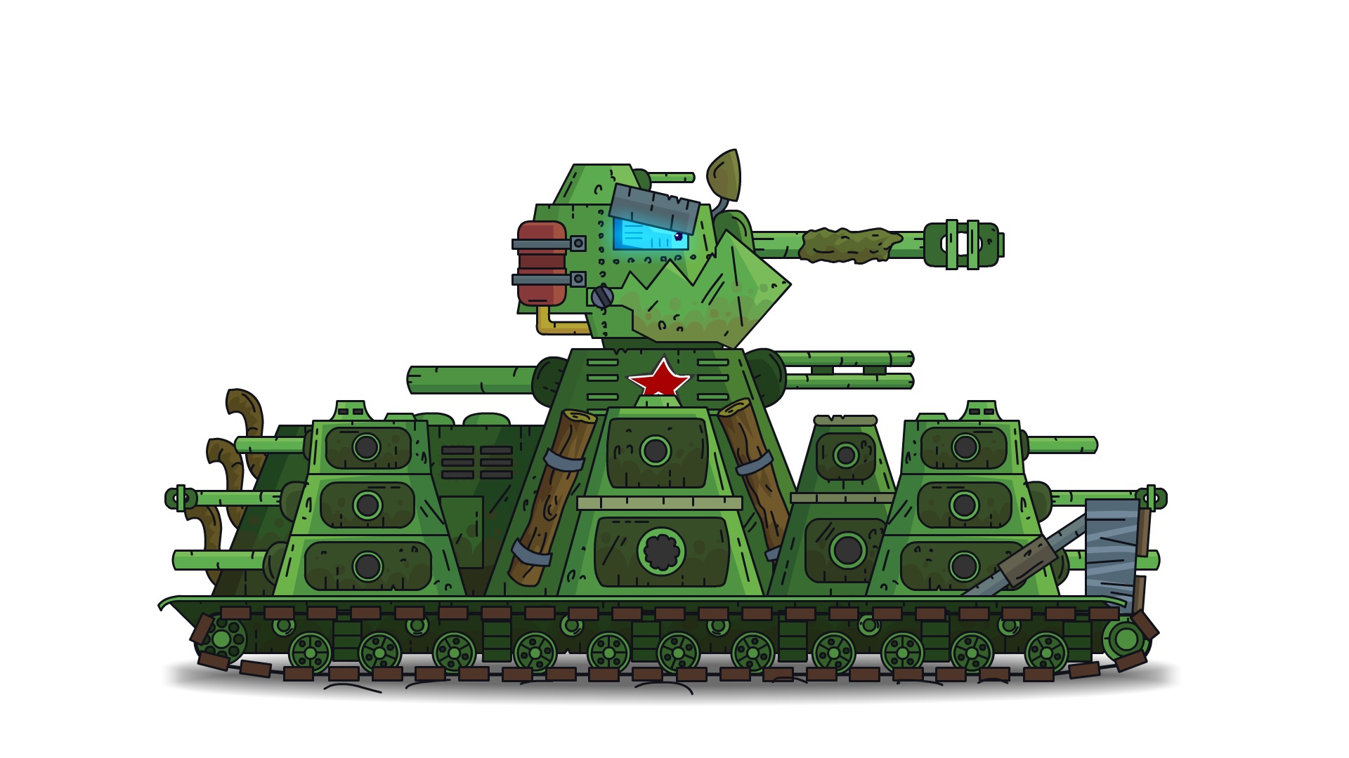 Gerand坦克动画苏系坦克素材合集 - 哔哩哔哩