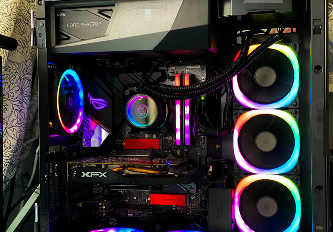 电脑机箱水冷冷排不同位置会影响散热效果吗？ZEROZONE BMR36水冷实测 - 哔哩哔哩