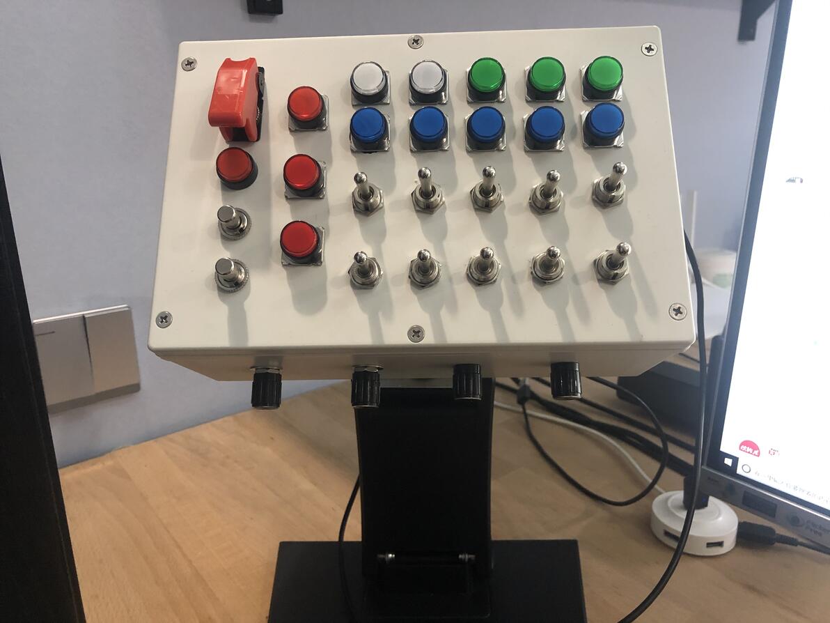 DCS自制按键盒（MMjoy2） - 哔哩哔哩