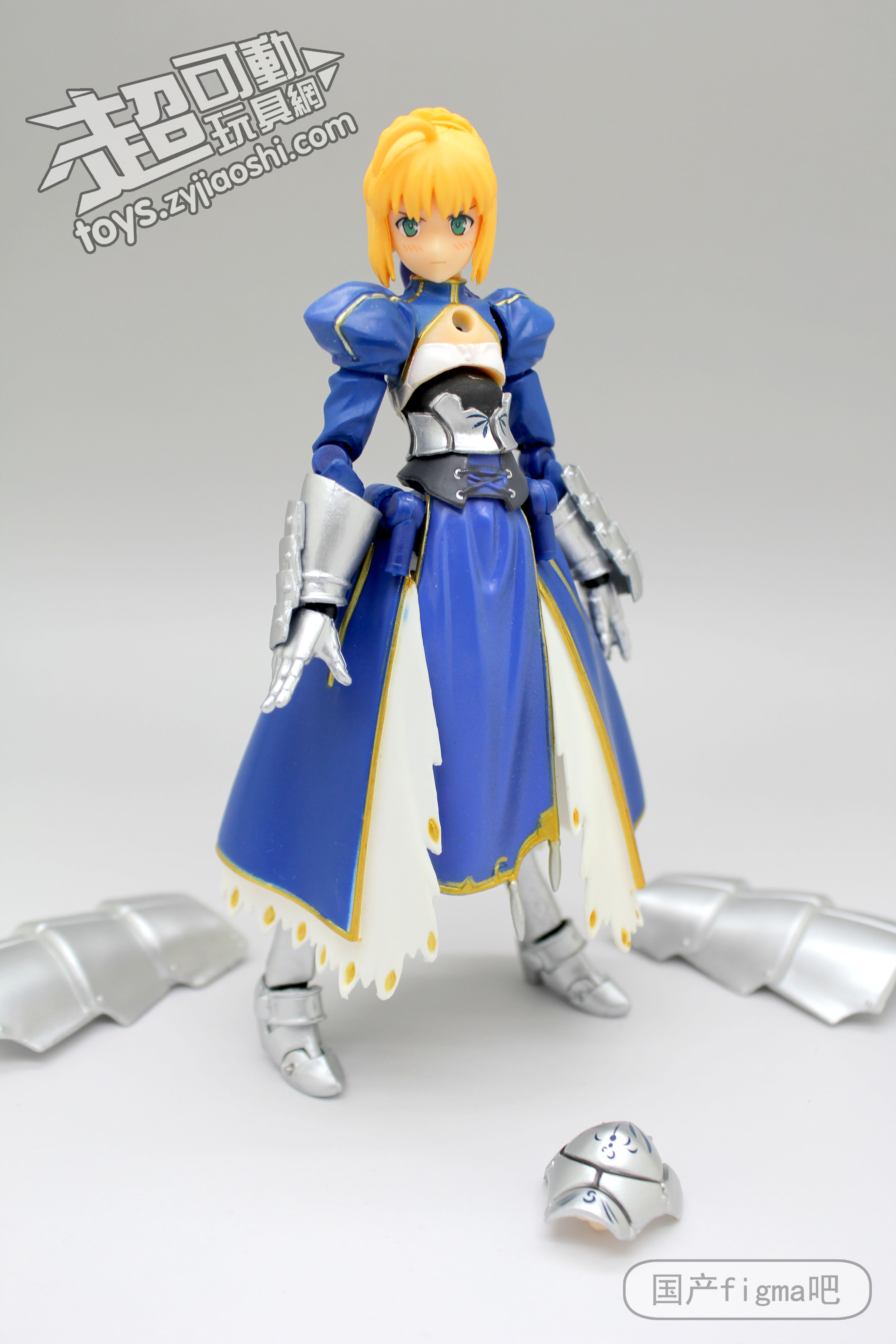 【掰玩具】figma祖国版 saber2.0 fate fgo - 哔哩哔哩