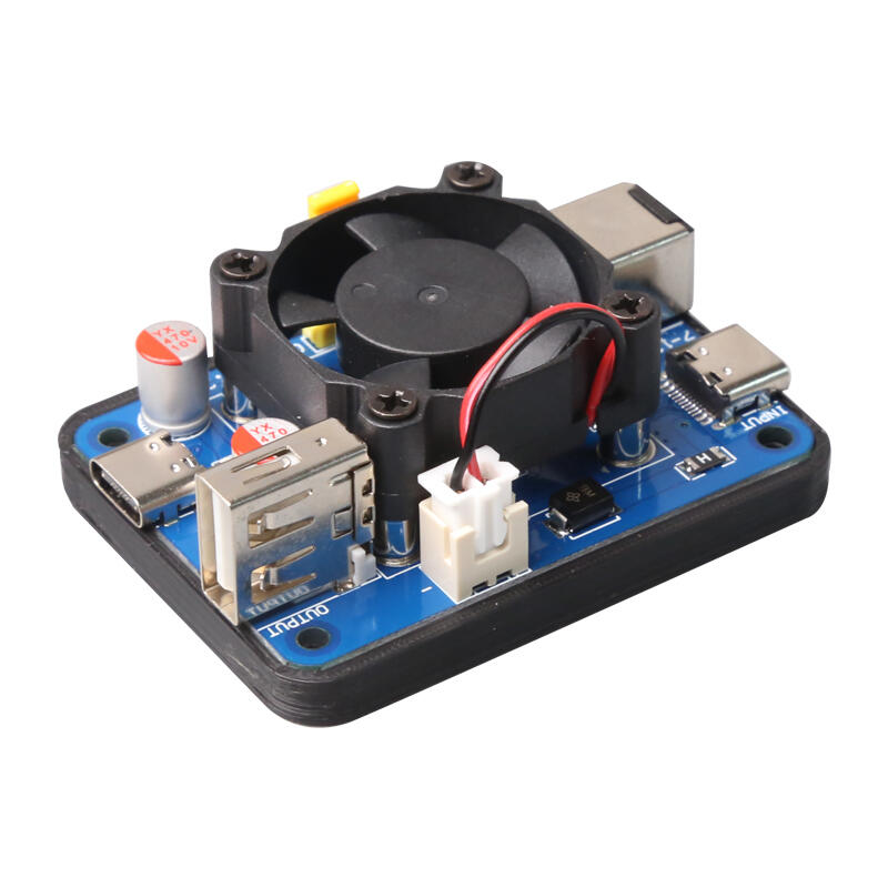 支持PD输入的5V5A电源模块给树莓派5供电演示 - 哔哩哔哩