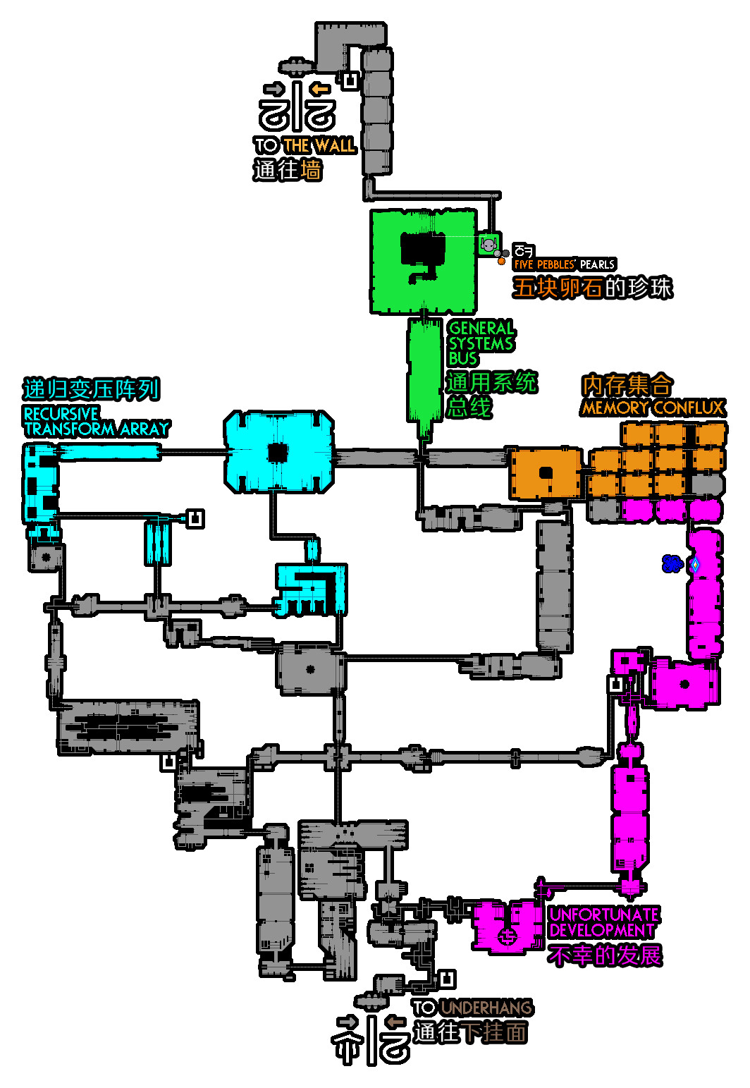 【雨世界RainWorld】[自译] wiki丨五块卵石Five pebbles（region） - 哔哩哔哩