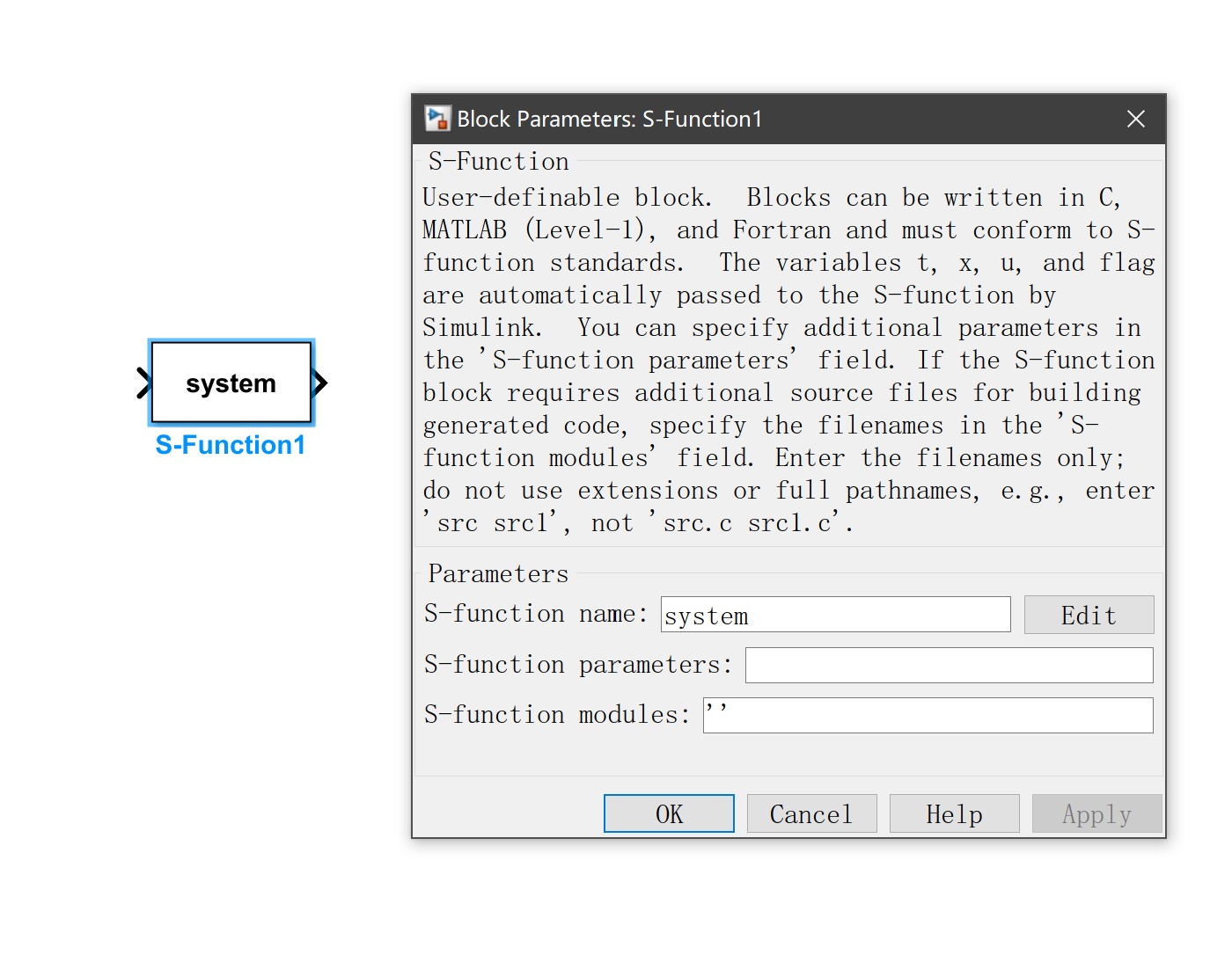 Matlab Simulink S Function模块使用 哔哩哔哩