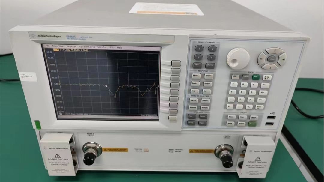 Agilent E8361C微波网络分析仪 - 哔哩哔哩