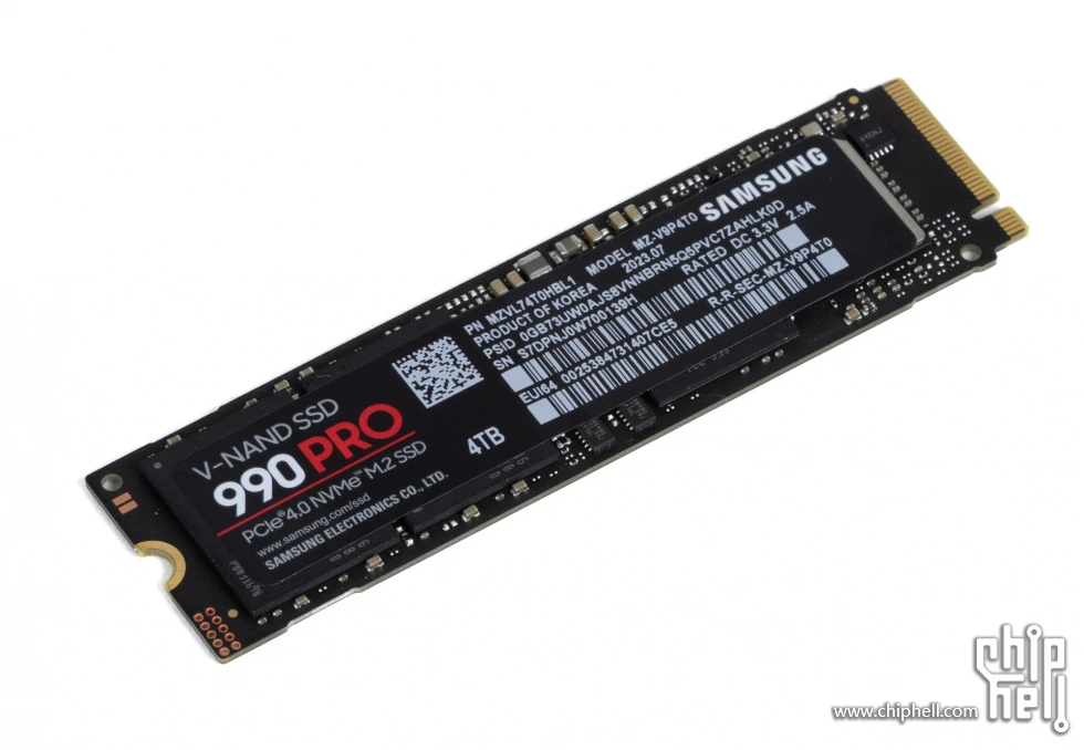 三星固态硬盘 990pro 及其他产品近期颗粒换料揭秘！ - 哔哩哔哩