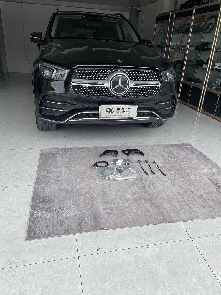 21款奔驰GLE350升级原厂360全景影像 倒车简简单单 - 哔哩哔哩