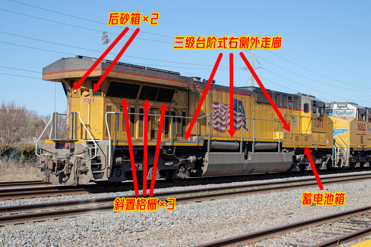 【科普】美国联合太平洋铁路的内燃机车重建成果——C44ACM型内燃机车 - 哔哩哔哩