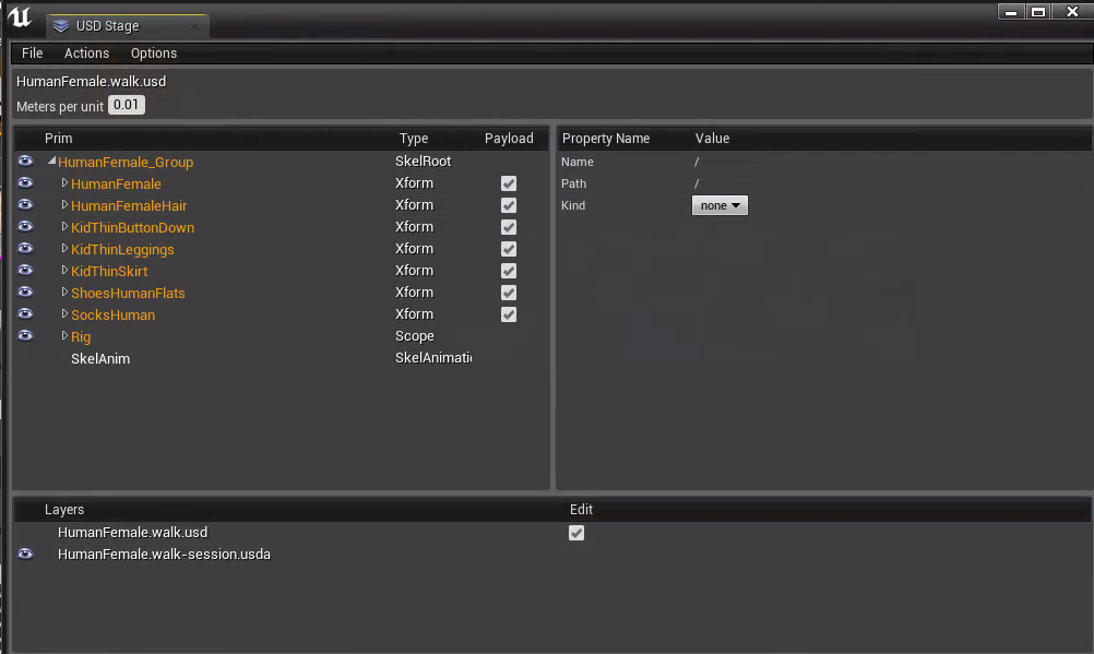 UE4 USD Importer插件使用细则 - 哔哩哔哩