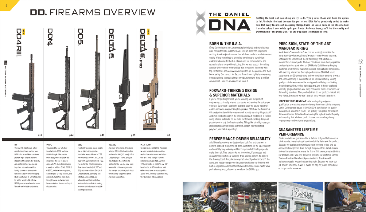 Daniel Defense (丹尼尔防御) 公司2022年度产品册 - 哔哩哔哩