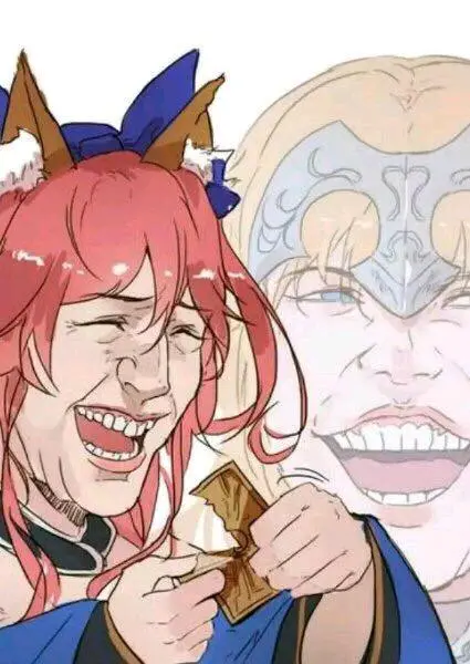 FGO沙雕图：一拳一个米缸怪！玉藻前的mikon表情包专场！ - 哔哩哔哩